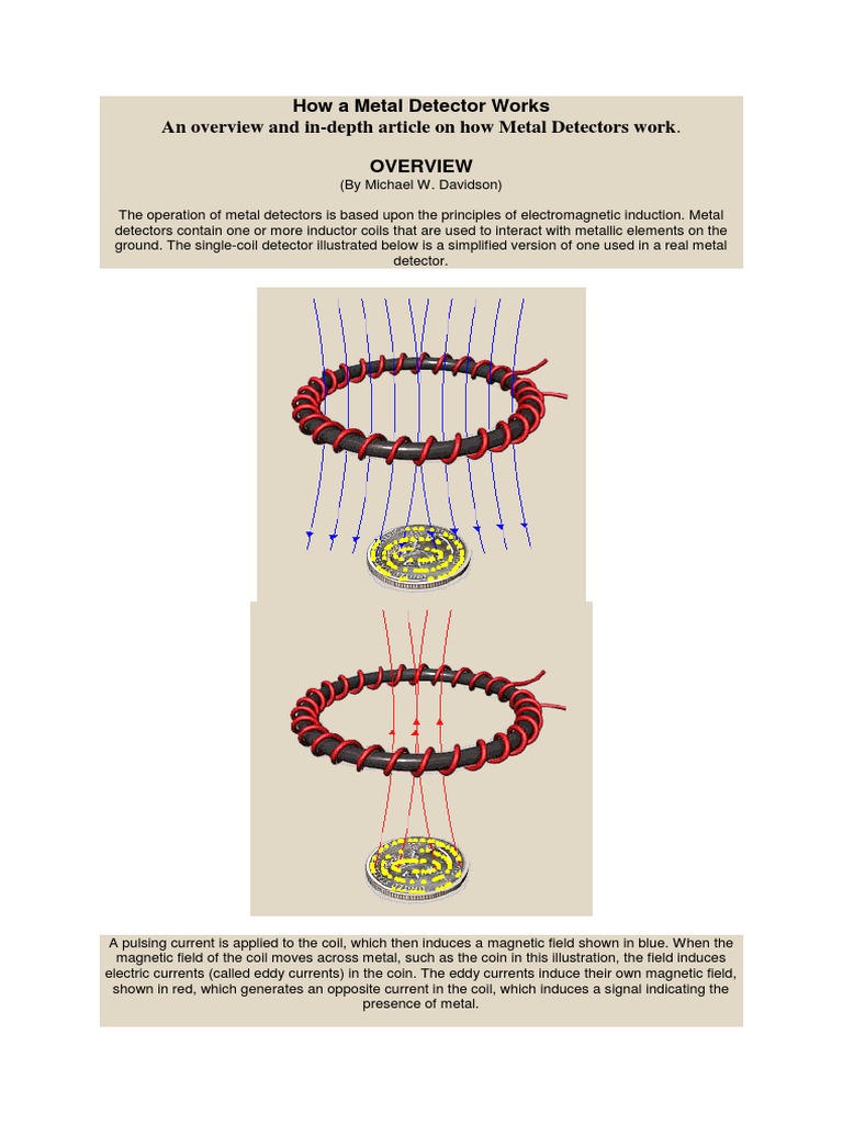 Metal Detector | PDF | Metal Detector | Inductor