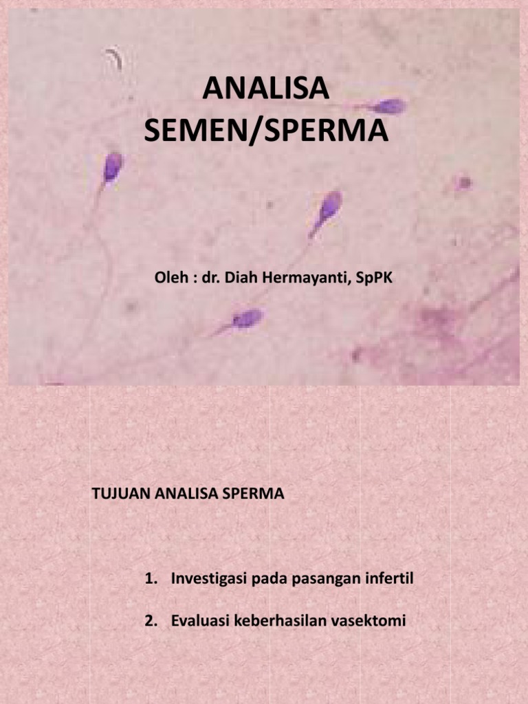 Analisa Sperma | PDF