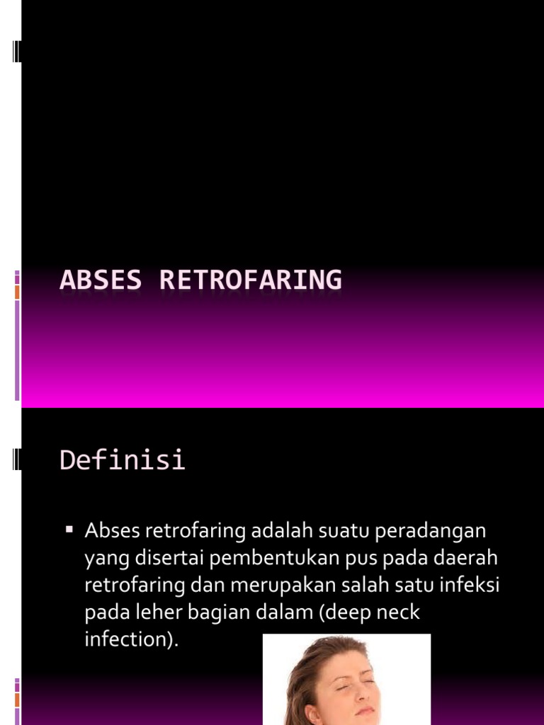 Abses Retrofaring | PDF