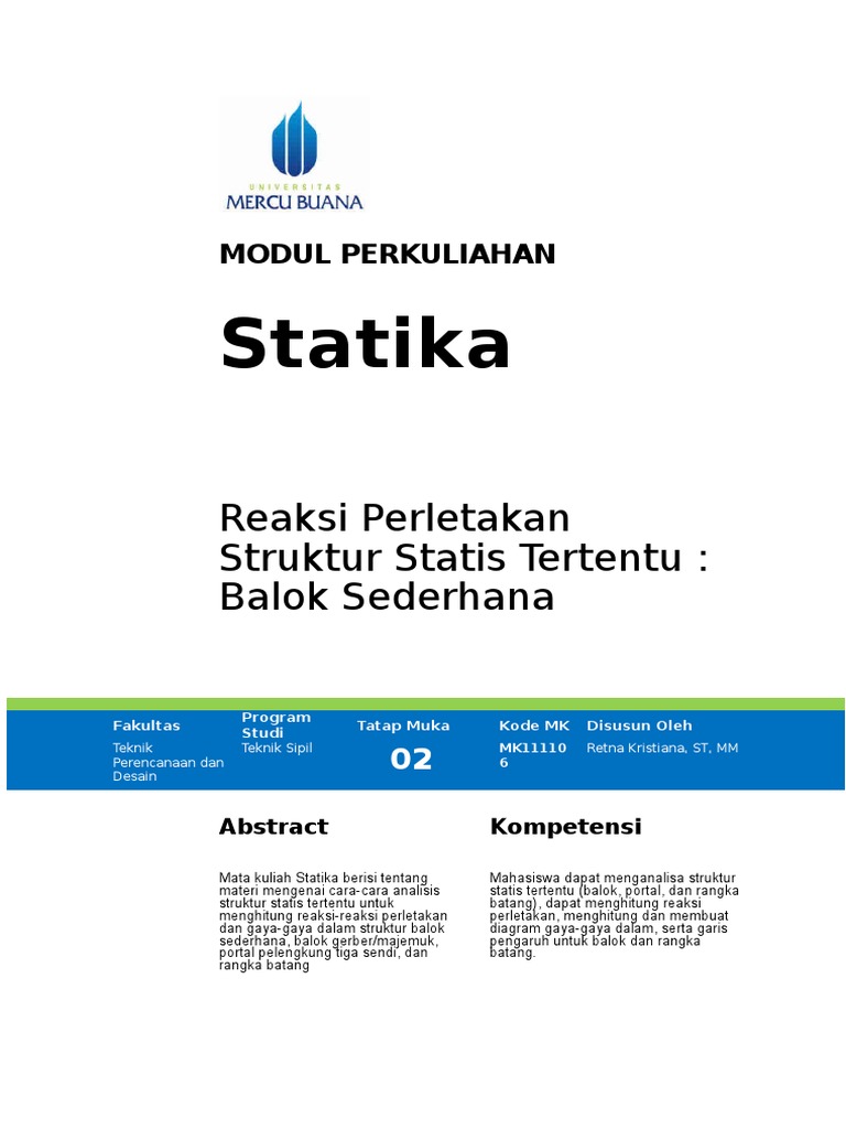 Statika | PDF