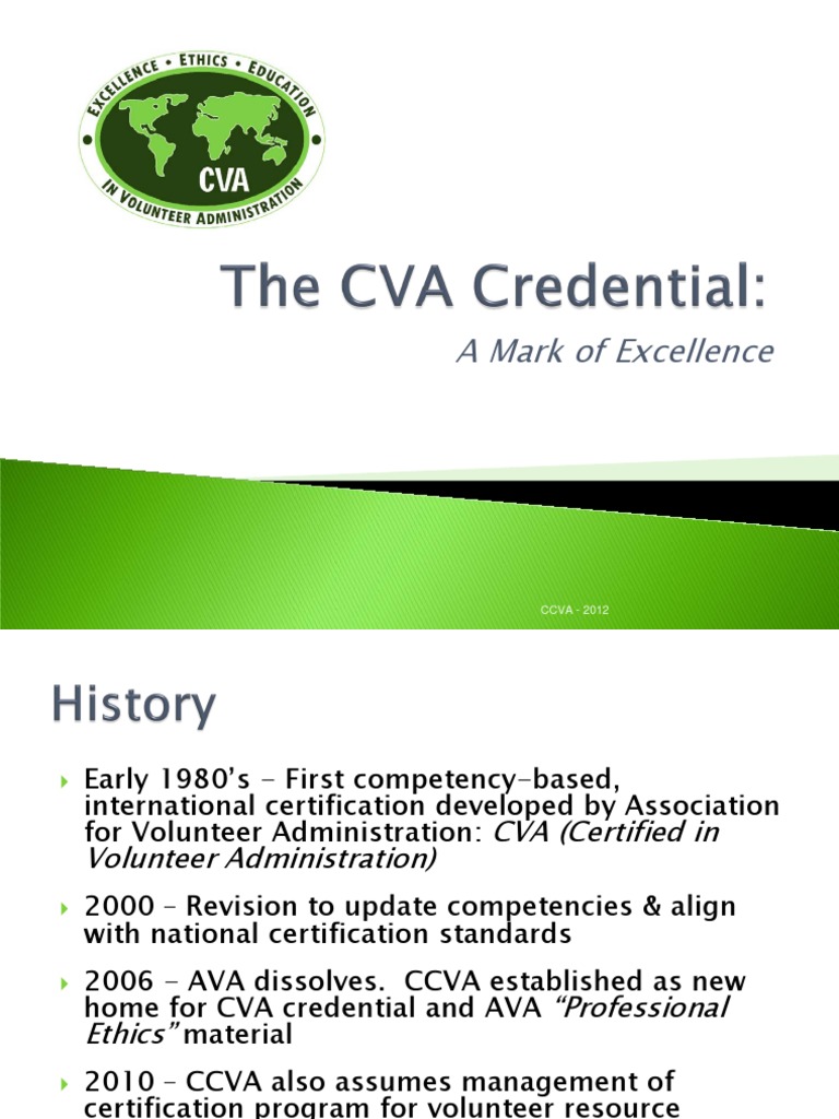 Volunteer Admin Certification Guide | PDF | Professional Certification ...