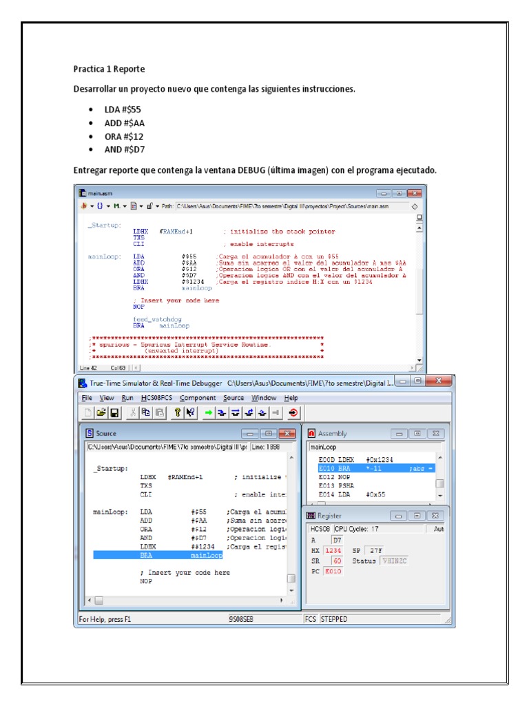Practicas Laboratorio Digital 3 FIME | PDF | Poco | Archivo de computadora