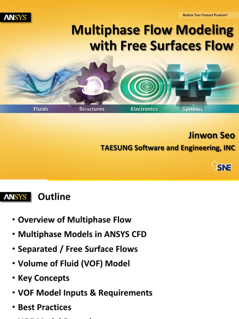 Korea 2014ugm Multiphase Flow Modeling | PDF | Casting (Metalworking) | Evaporation