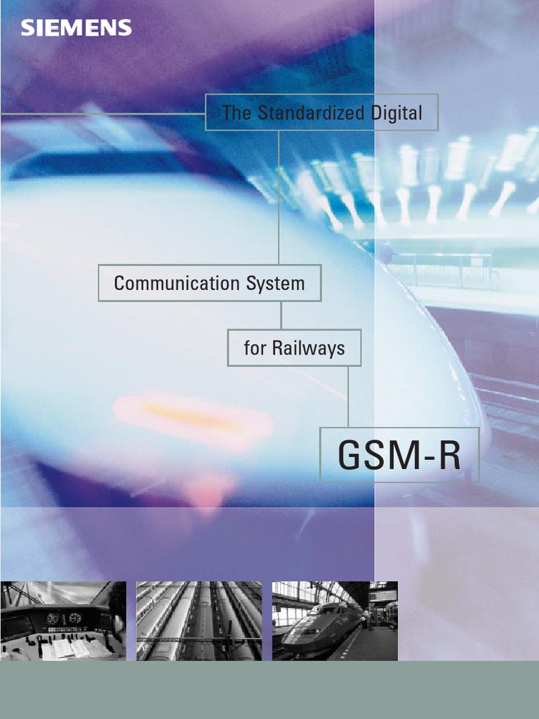 GSM-R: The Standardized Digital | PDF | Gsm | Computer Network