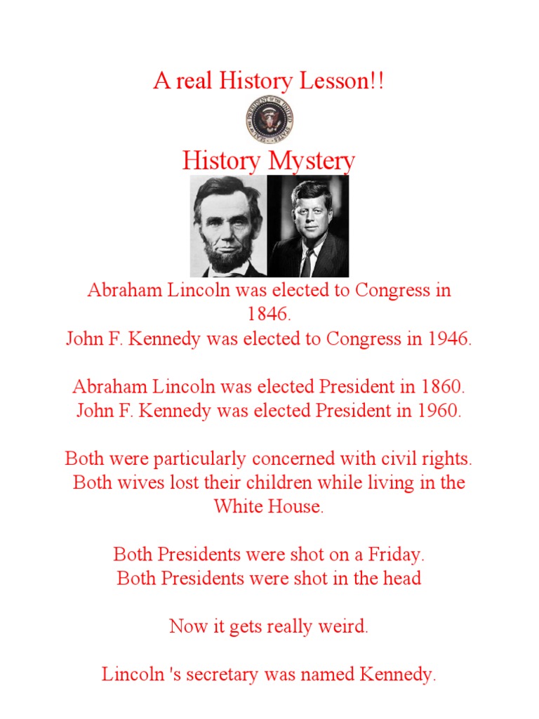 A Real History Lesson | PDF