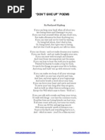The Indispensable Man Poem | PDF