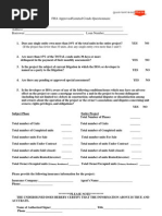 Condominium Project Questionnaire Form | PDF | Freddie Mac | Condominium
