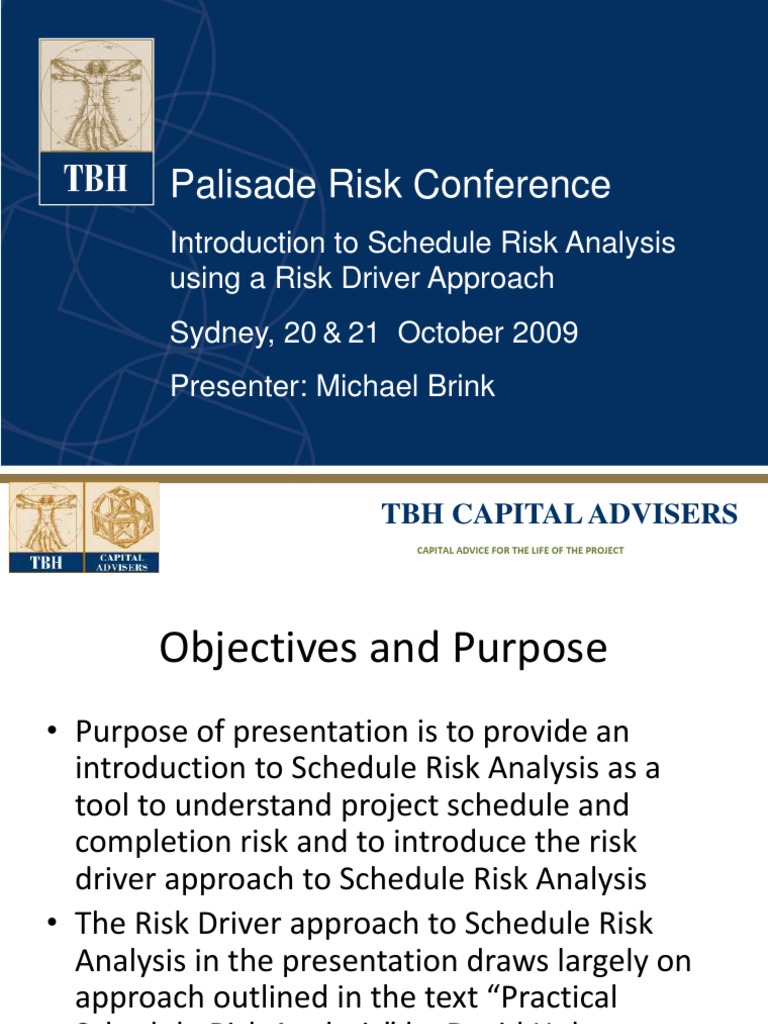 An Introduction to the Risk Driver Approach to Schedule Risk Analysis ...