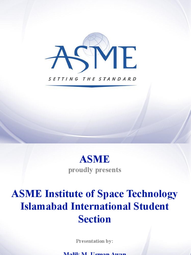 ASME History, Overview and Membership Benefits | PDF | Internship | Job ...