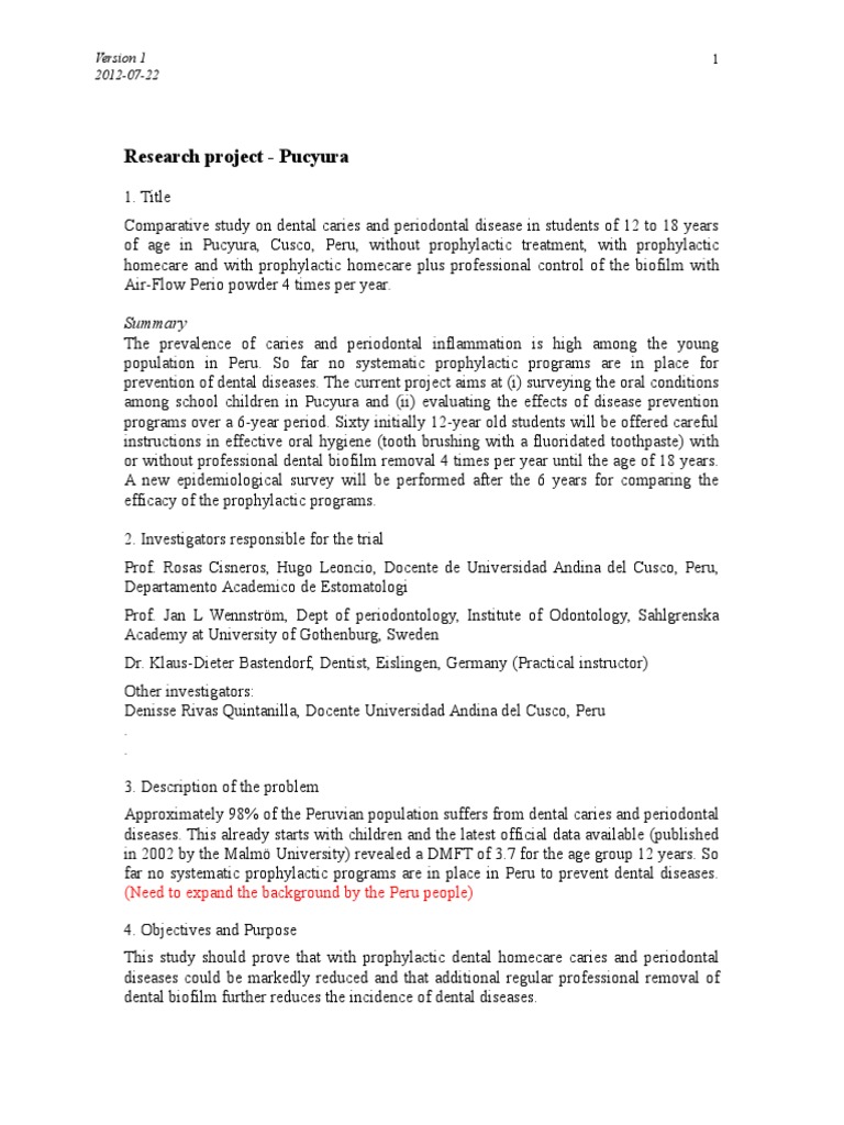 Research Project - Pucyura: (Need To Expand The Background by The Peru ...