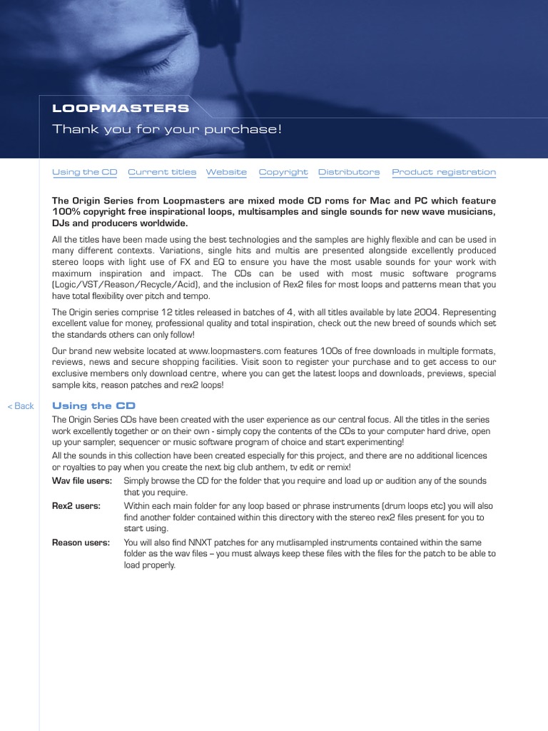 Welcome To Loopmasters | PDF | Drum Kit | Funk