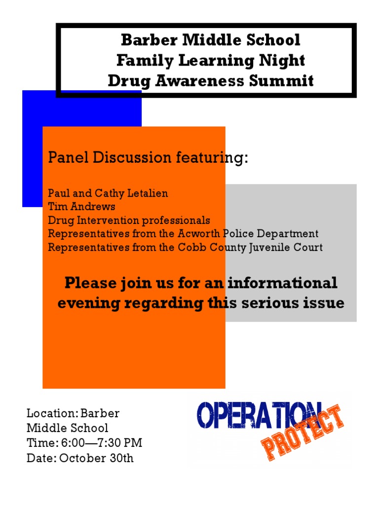 Drug Summit Flyer | PDF