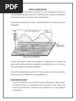 Perfiles Longitudinales y Transversales | PDF | Topografía | Pendiente