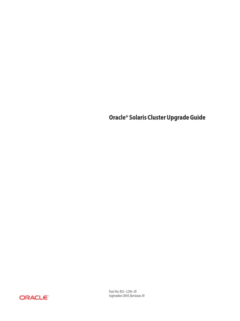 Solaris Cluster 3.3 Upgradation | PDF | Command Line Interface | Booting