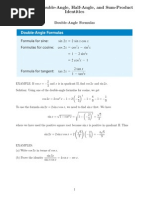 Calc 3 Cheat Sheet | PDF | Mathematical Analysis | Space