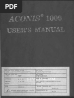 ACONIS-2000 Control System Overview | PDF | Input/Output | World Wide Web