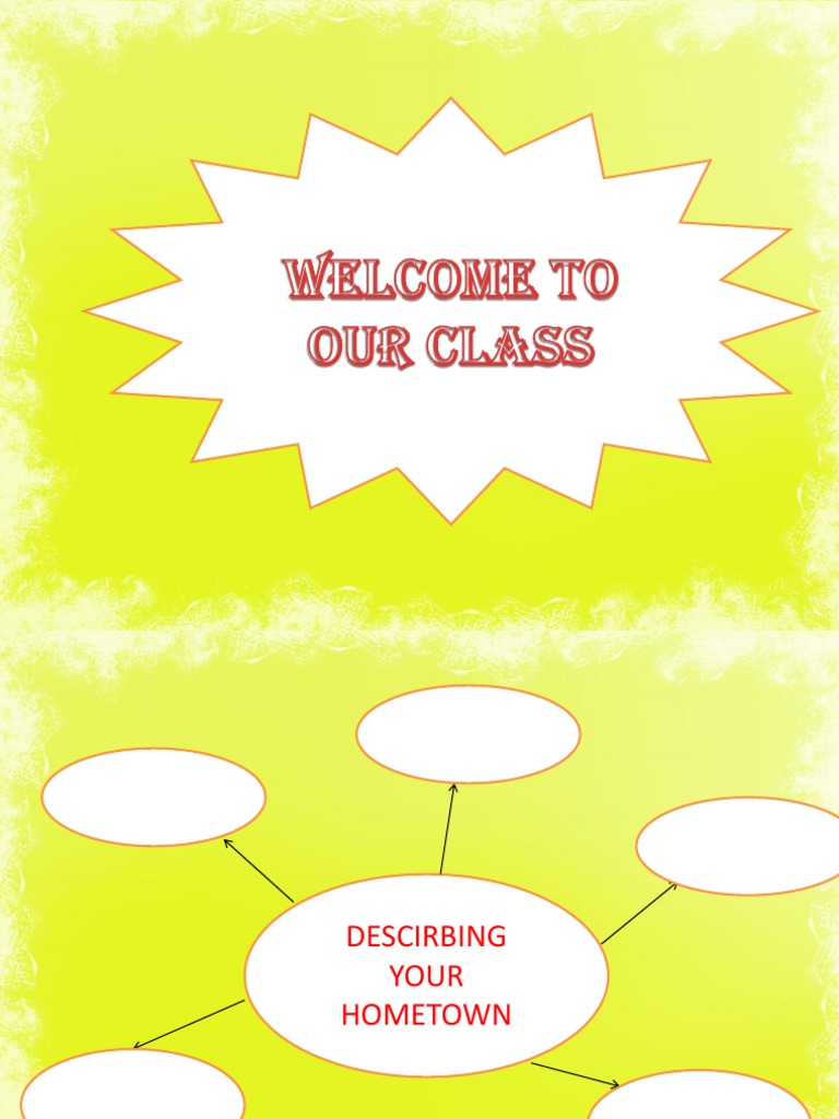 Writing - Describe Your Hometown | PDF