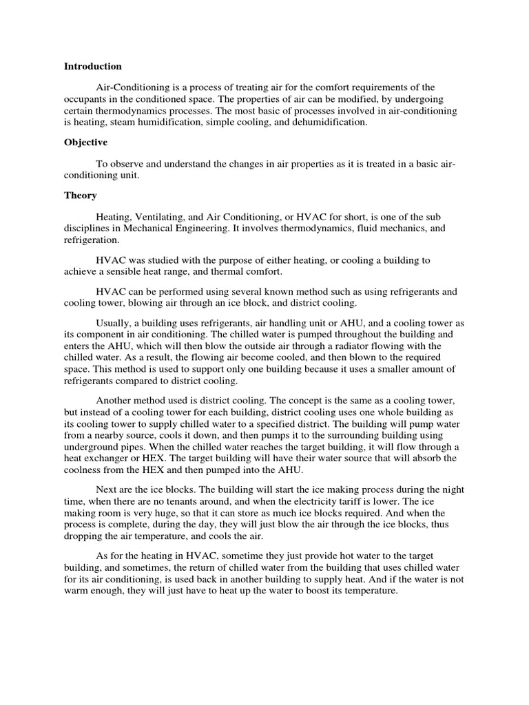 HVAC in air conditioning | Air Conditioning | Hvac