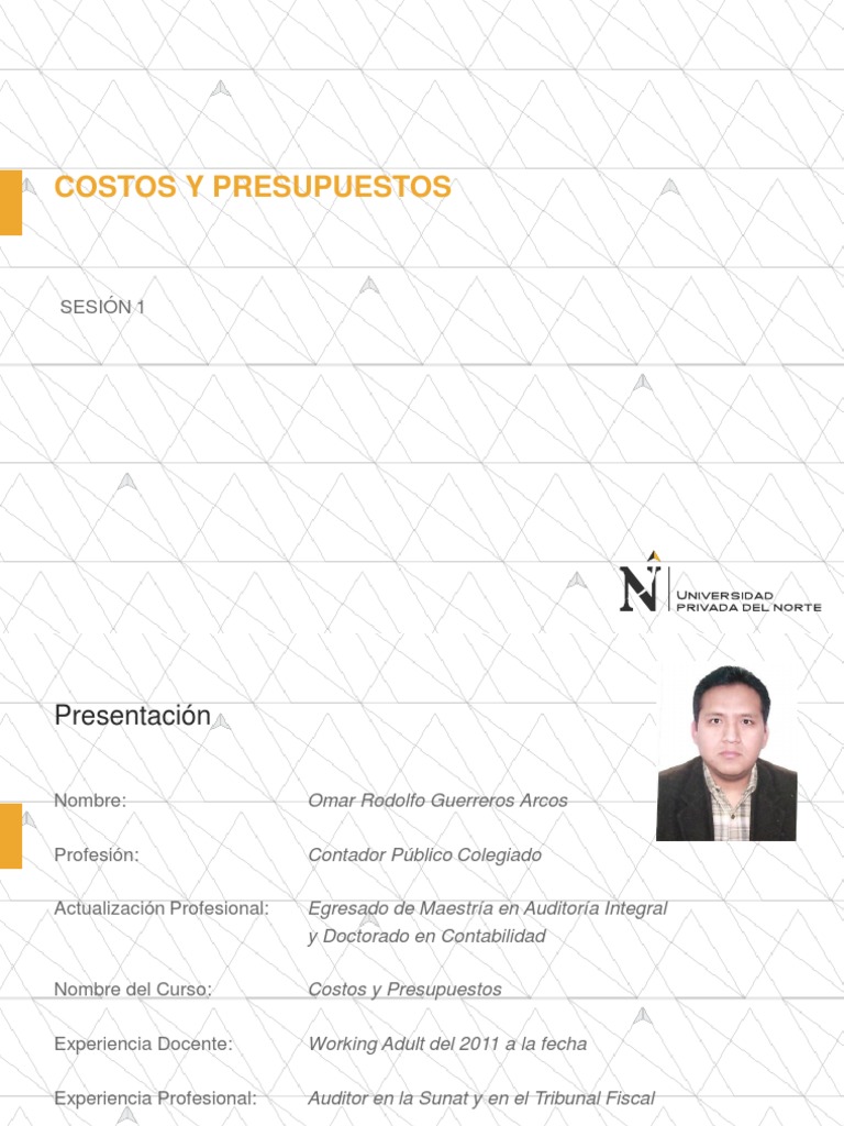 Upn - Cppto Sesion 1 PDF | PDF | Hoja de balance | Contabilidad