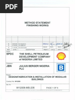 Block Work Method Statement | PDF | Specification (Technical Standard ...