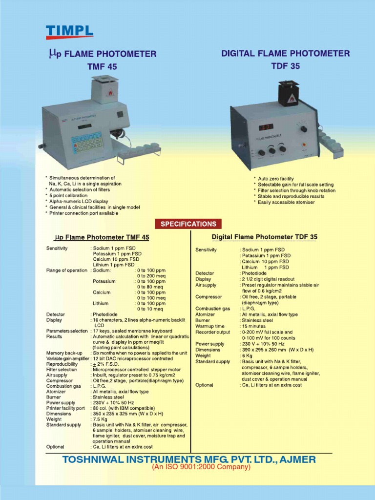 TDF Meter Solutions by Toshniwal Instruments | PDF | Technology ...