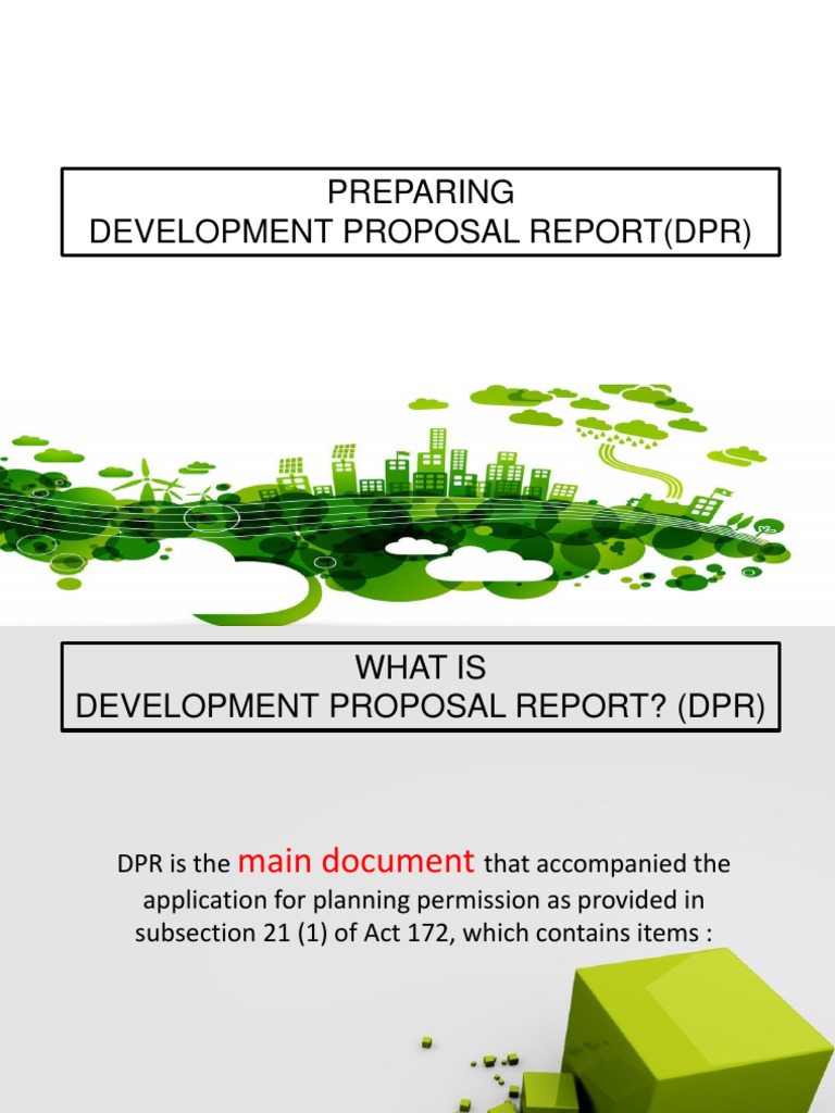 Development Report Proposal | PDF | Topography | Concept
