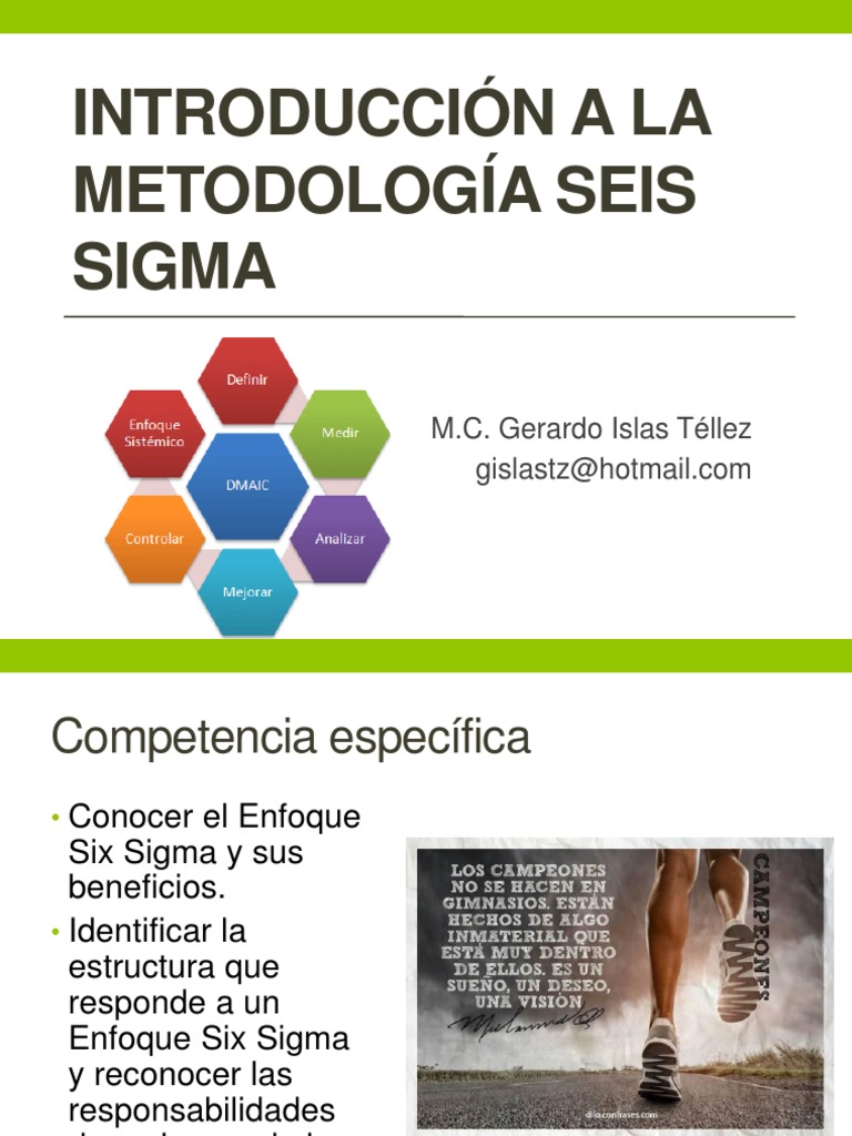 METODOLOGIA SEIS SIGMA.pptx | Six Sigma | Calidad (Negocios)