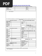 PQR Editable Sample | PDF | Welding | Construction