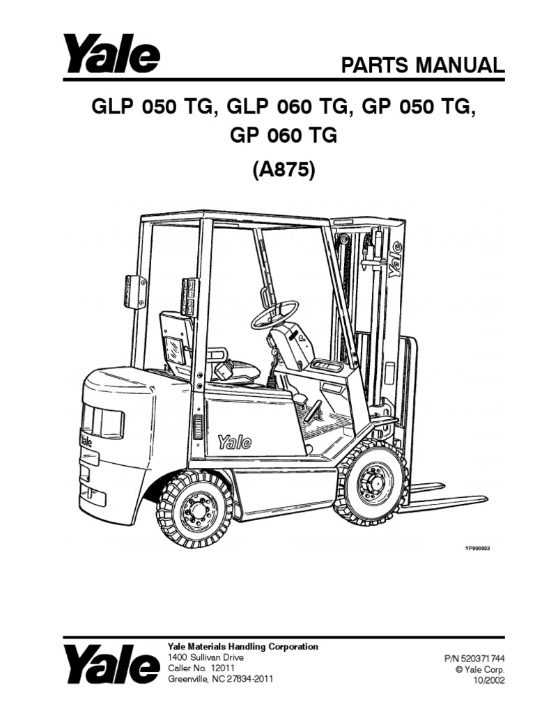 Manual Yale) PDF | PDF | Truck | Forklift