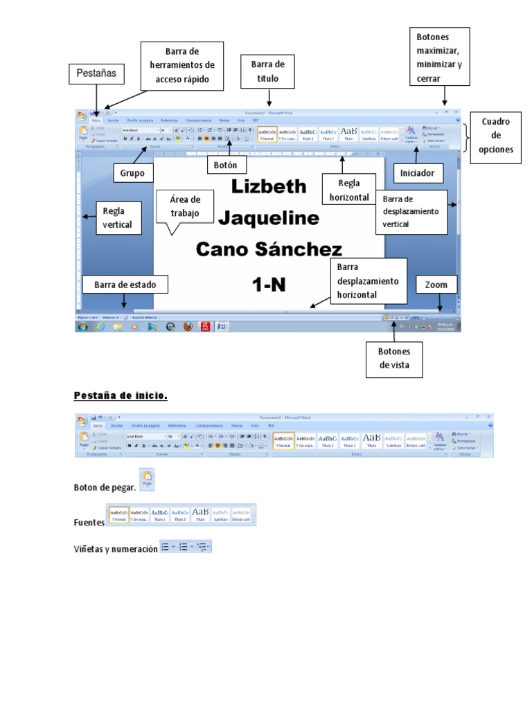 Partes de Word | PDF