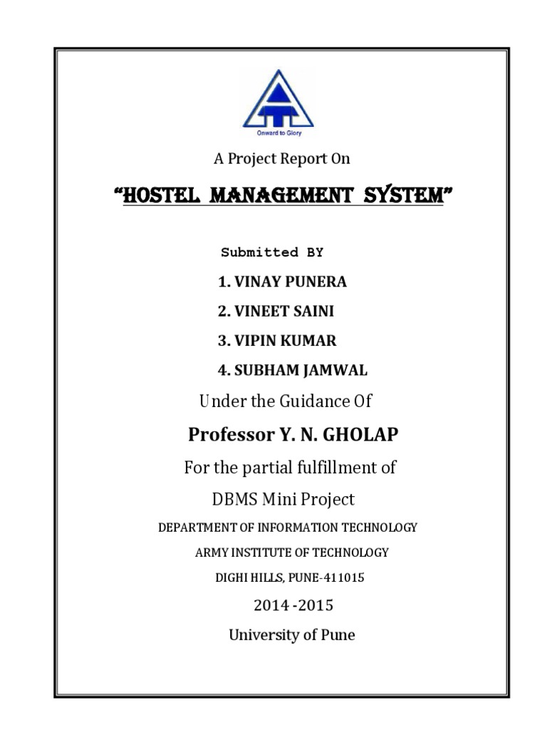 DBMS Project Report - $#$& | PDF | Software Development | Computer Programming