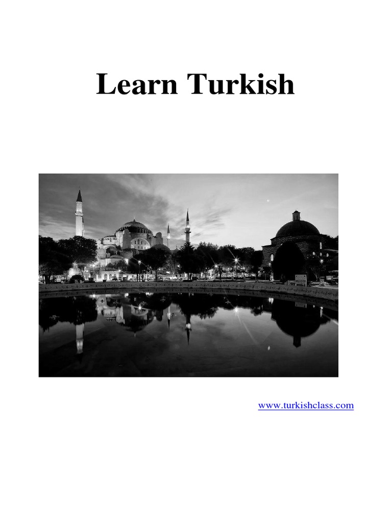 Turkish Language Basics Guide | PDF | Grammatical Gender | Alphabet