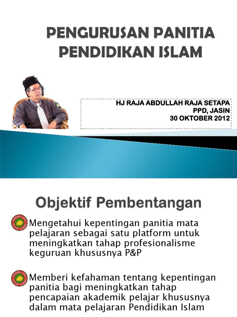Pengurusan Panitia Pendidikan Islam | PDF