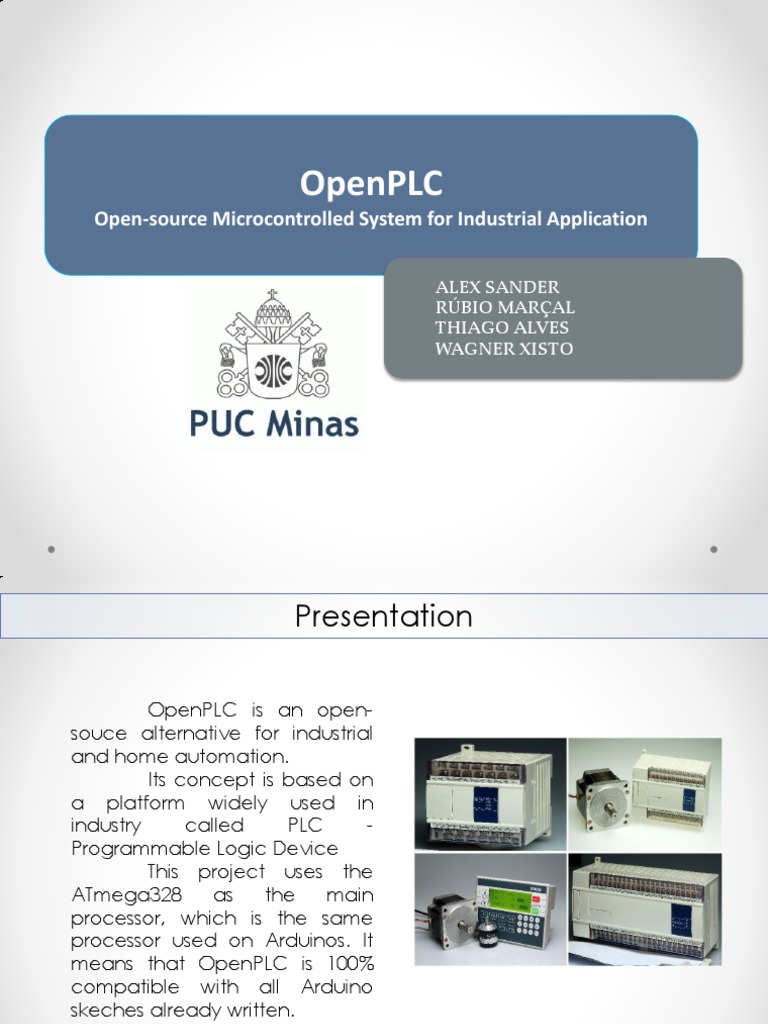 OpenPLC Presentation PDF | PDF | Input/Output | Electronic Circuits