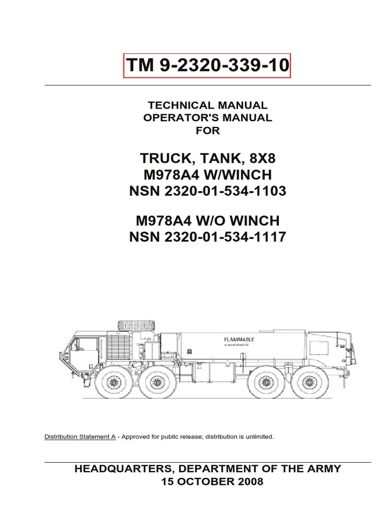 TM 9-2320-339-10 | Battery (Electricity) | Crane (Machine)