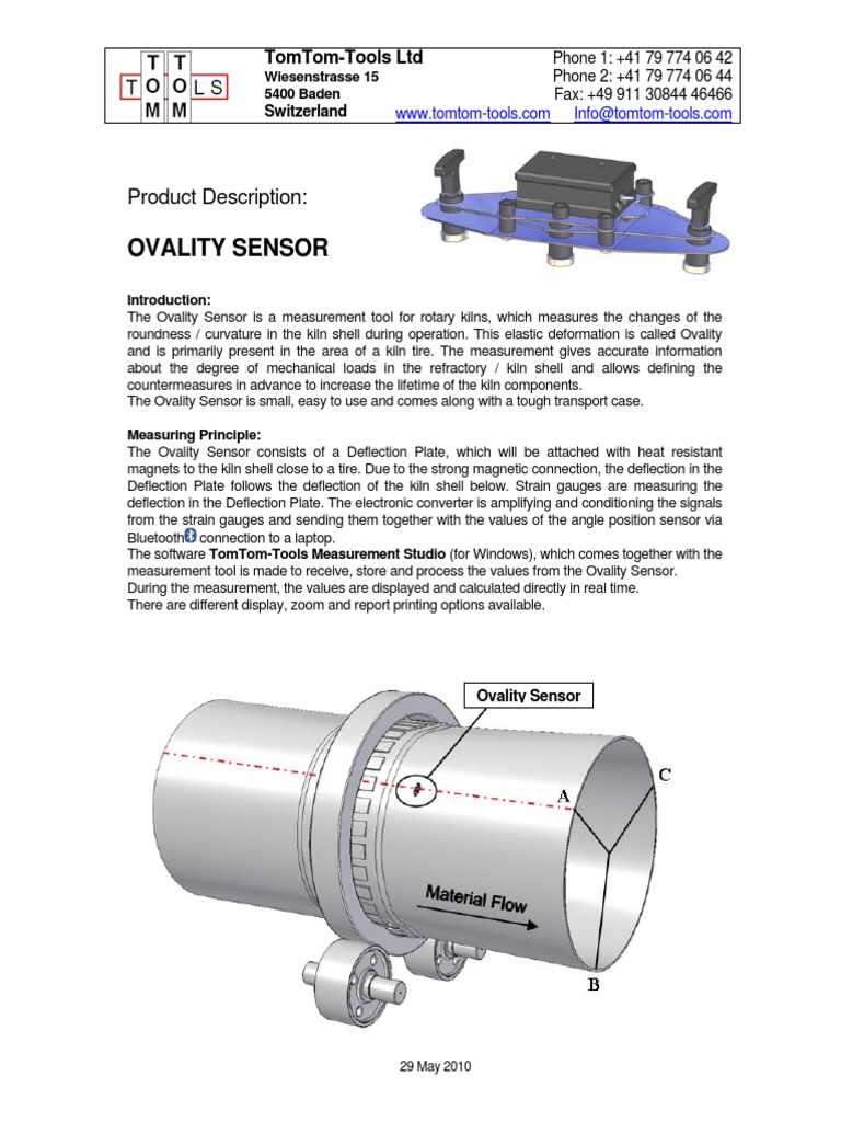 Ovality Sensor Product Description PDF | PDF | Shell (Computing) | Sensor
