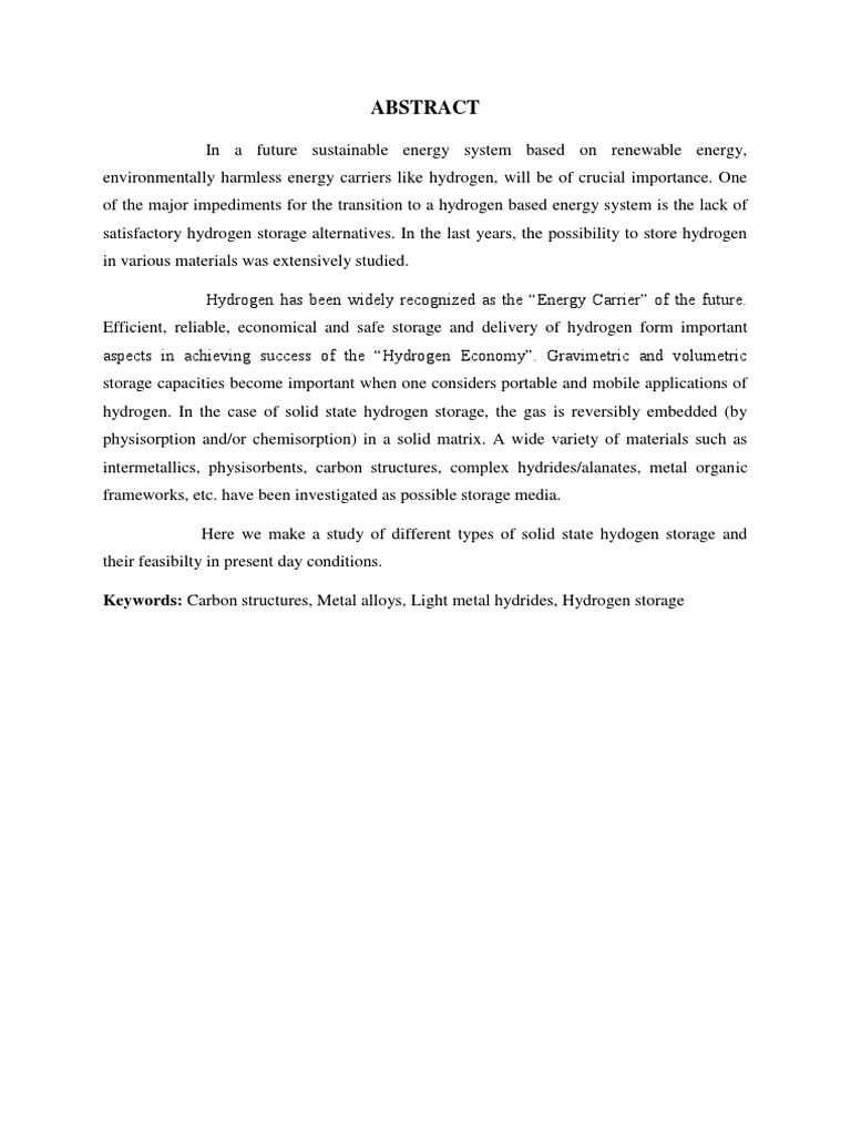 ABSTRAC1 Solid Hydrogen | PDF