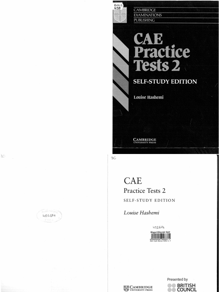 CAE Practice Tests 2 | PDF