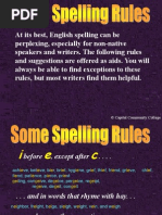 The CVC Rule | PDF | Consonant | Phonology