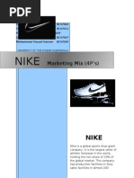 4 P's of Nike | PDF | Nike | Marketing
