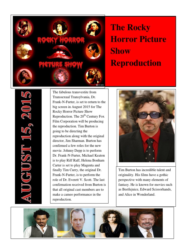 Rocky Horror Reproduction 2015 | PDF | Art | Classics