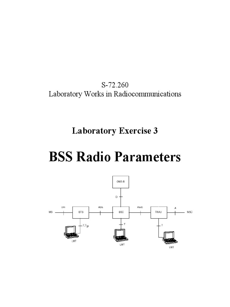 BSS Radio Parameters: Laboratory Exercise 3 | PDF