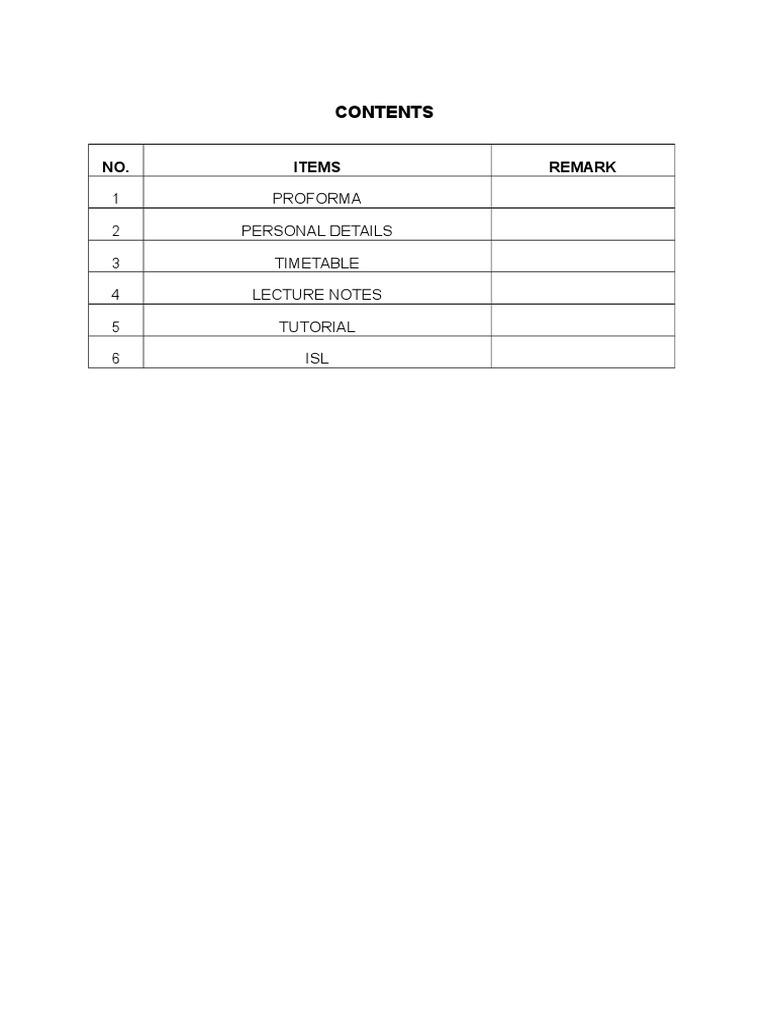 Course Materials Overview | PDF