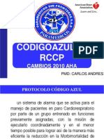 Protocolo de Enfermeria en Codigo Azul Adultos | PDF | Paro cardíaco ...