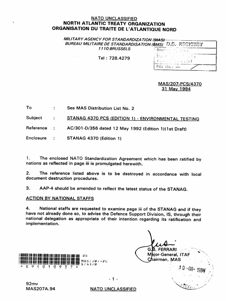 Stanag 4370 PDF | PDF