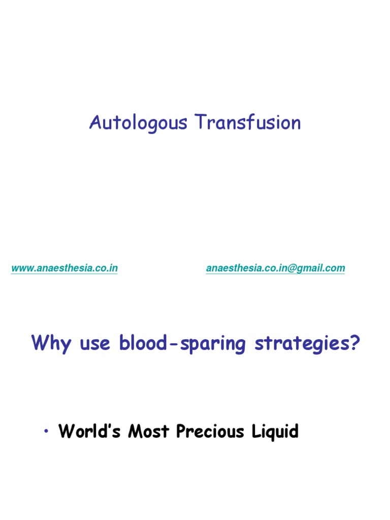 Blood Conservation Strategies | PDF | Blood Transfusion | Coagulation