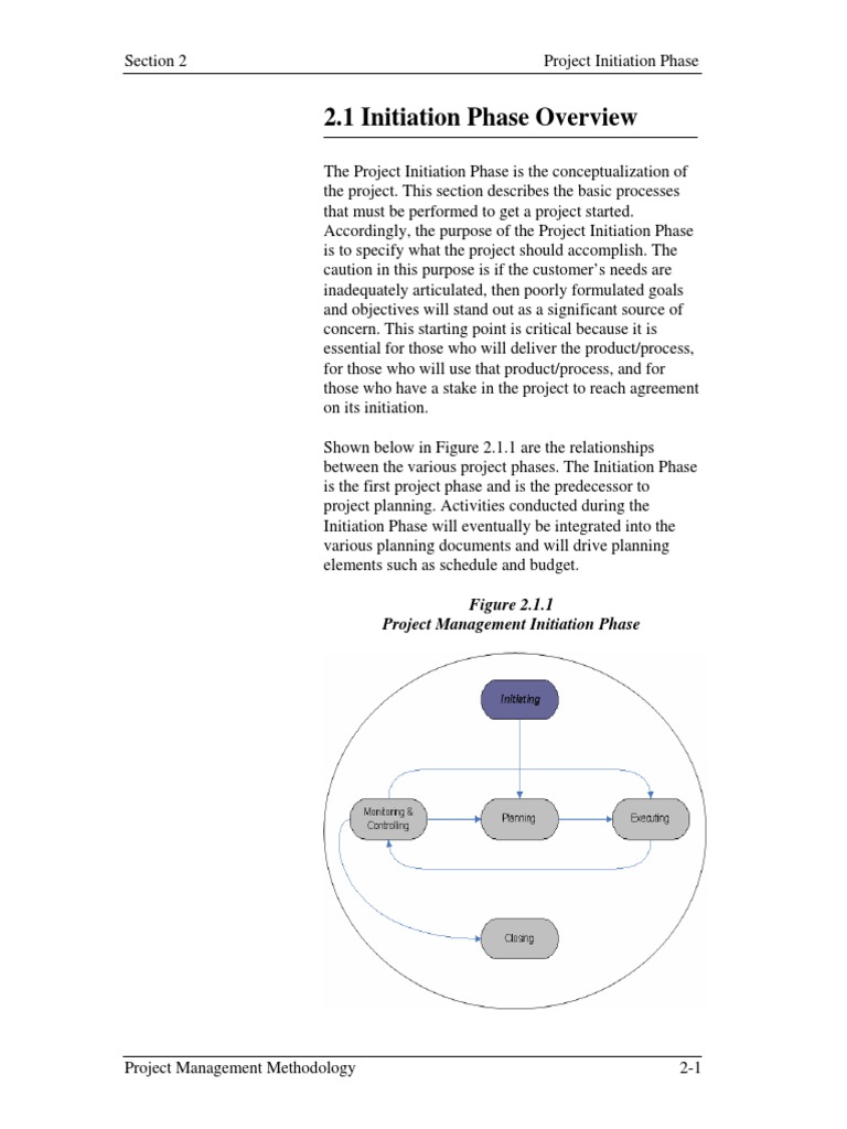 05-Initiation Phase PDF | PDF | Project Management | Accountability