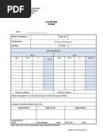 OD Form | PDF