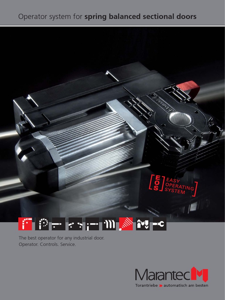 Industriportar Drivsystem Condoor | PDF | Radio | Door