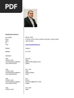 CV Format Shqip | PDF